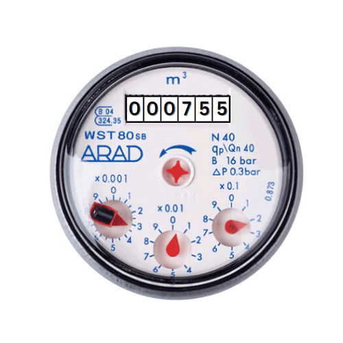 How to Read an ARAD WST Water Meter - Flotech Solutions