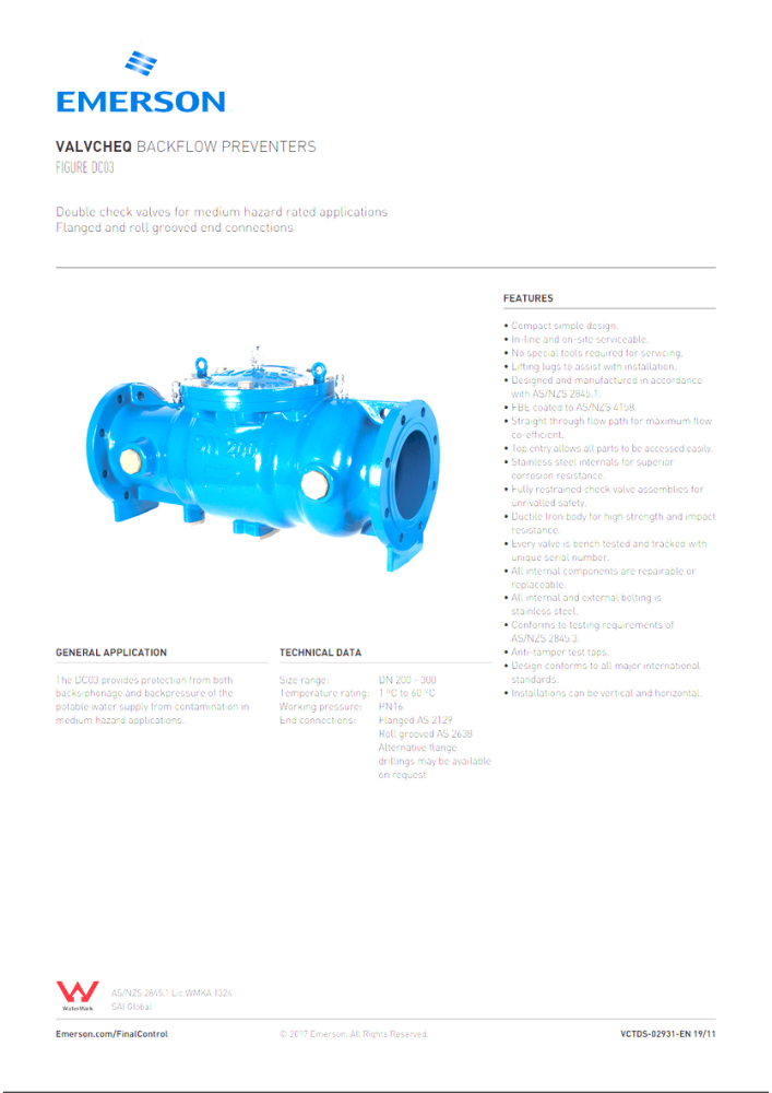 Double Check Valve: In-line & On-site Serviceable - Flotech Solutions