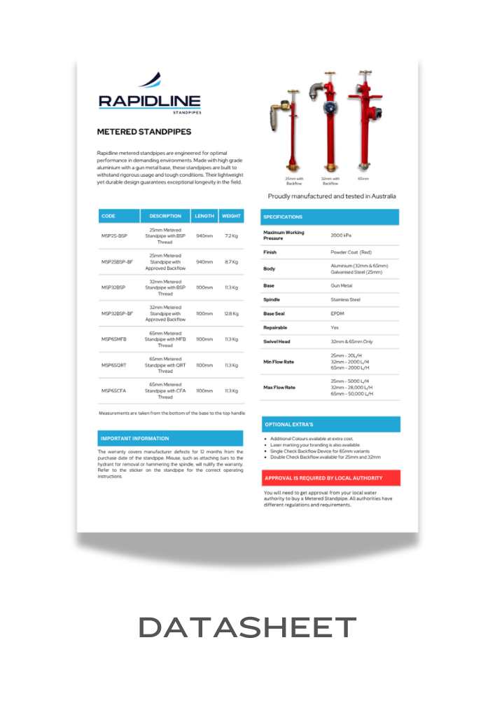 Metered Standpipes - Flotech Solutions